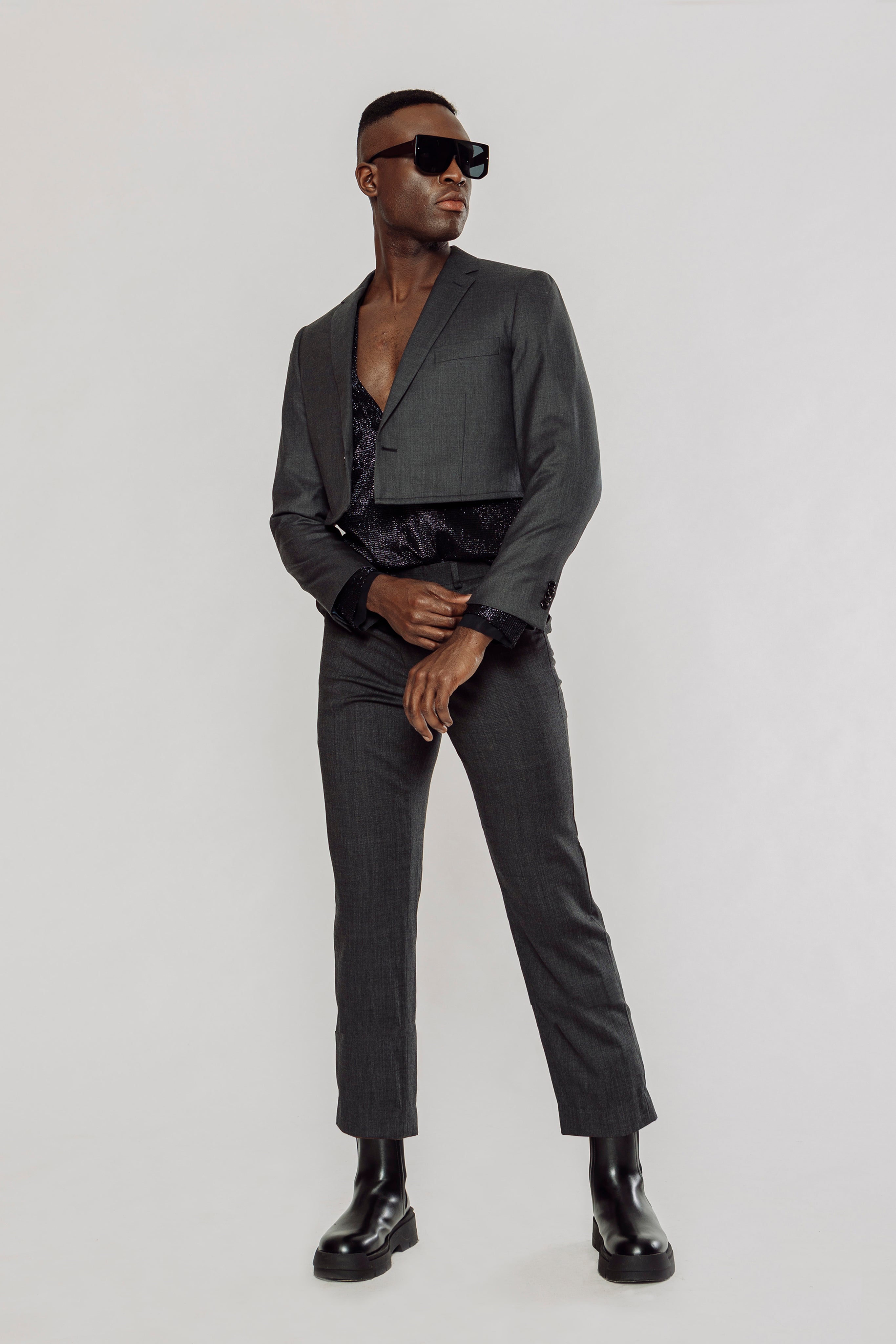 CROPPED SUIT JACKET – Maxmouder
